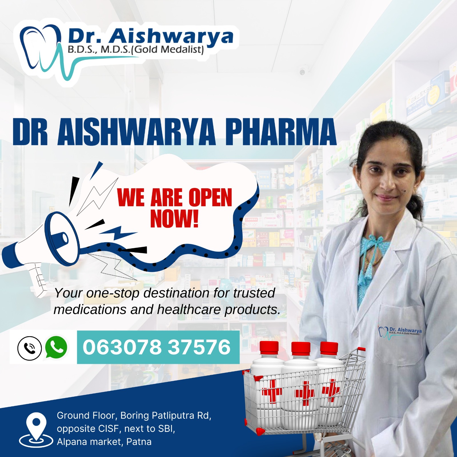 Dr. Aishwarya Pharmacy Patna | Trusted Healthcare Partner